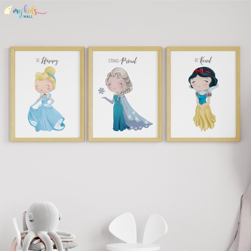 'Little Princess' Wall Art (Framed) – My Kids Wall
